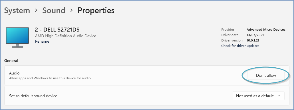How to define the default audio and default for communications device ...